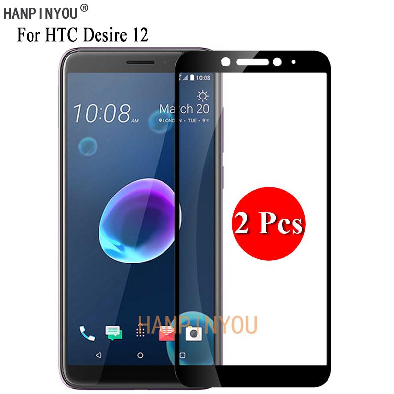 Buy 2 Pcs/Lot For HTC Desire 12 5.5" Full Cover Screen Protector ...