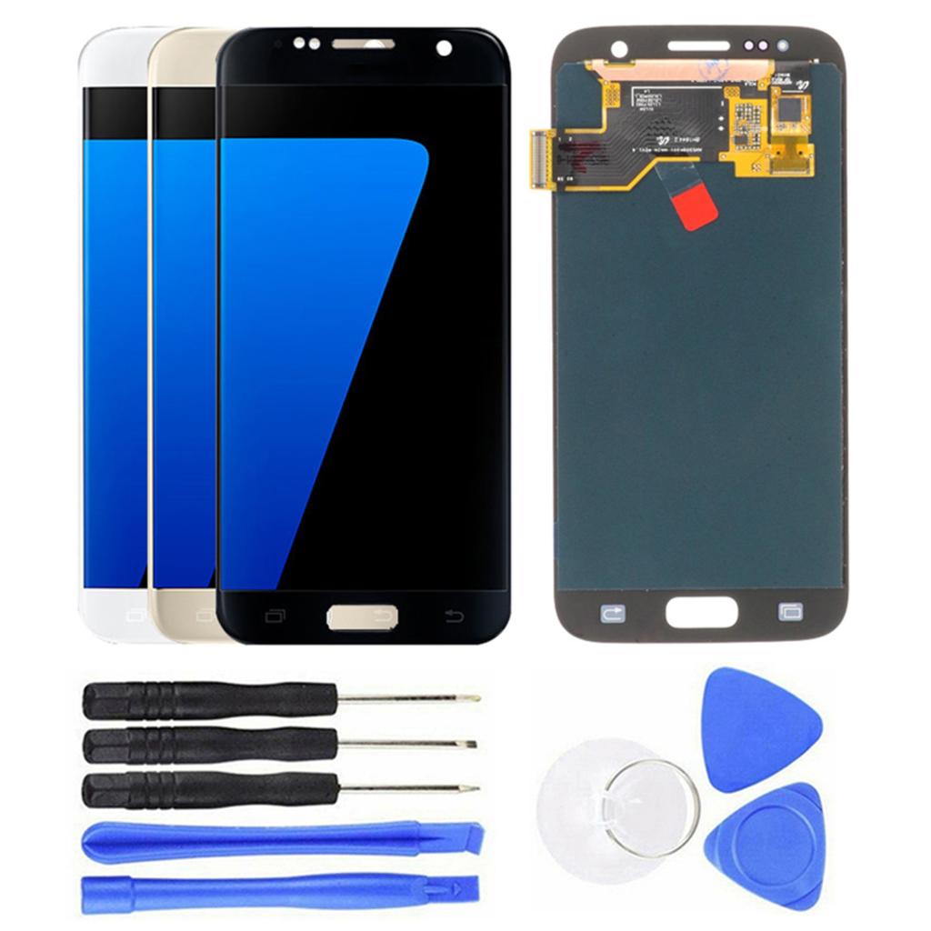 Durable Digitizer for AMOLED Phone Samsung Galaxy Replacement S7 Kit ...