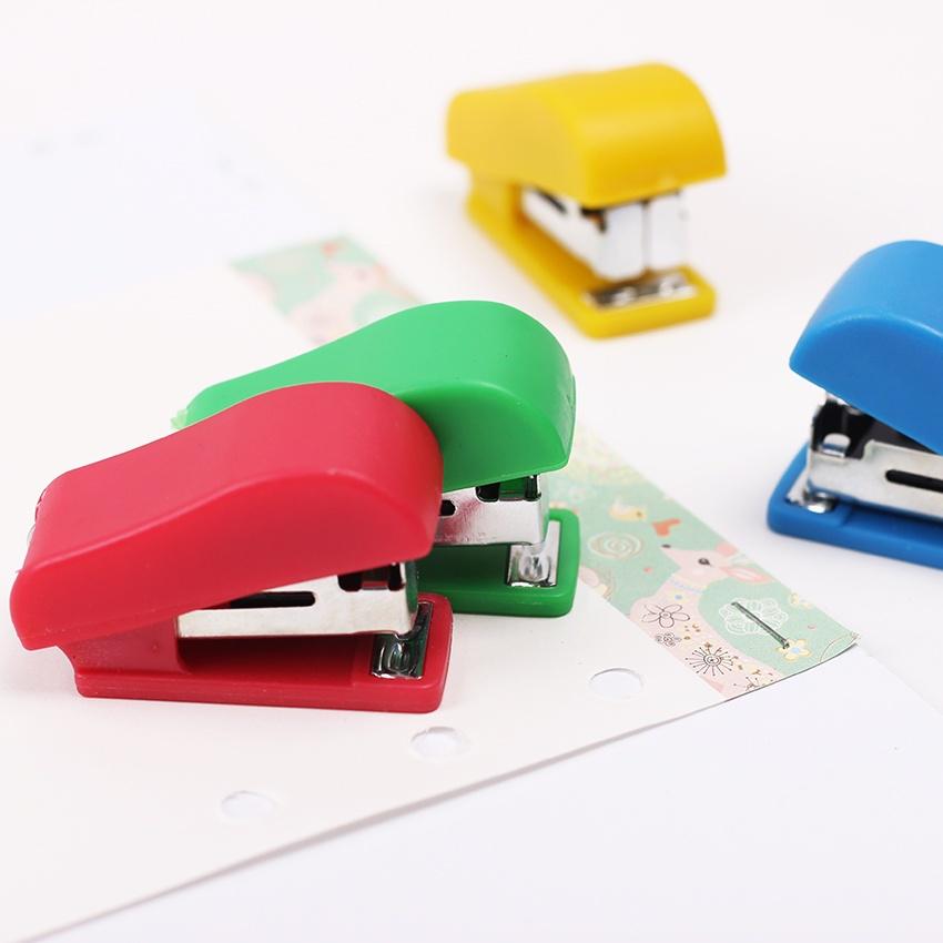 Buy Super Mini Stapler Home Office Paper Document Bookbinding Machine ...