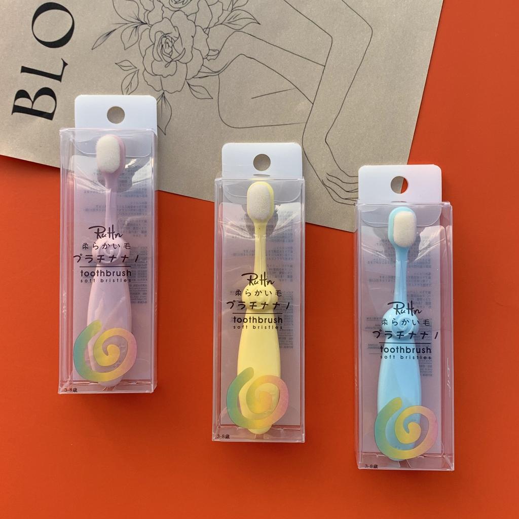 0-3 Years Kids Soft Toothbrush Designed For Children's Oral Japanese ...