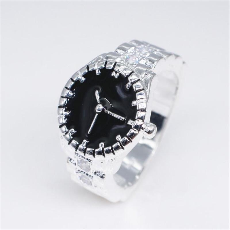 Buy Mini Watch Engagement Ring For Men Women Romantic Matching ...