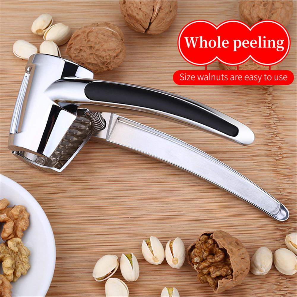 Buy Steel Metal Walnut Nut Cracker Opener Pecan Shell Peeling Pliers ...