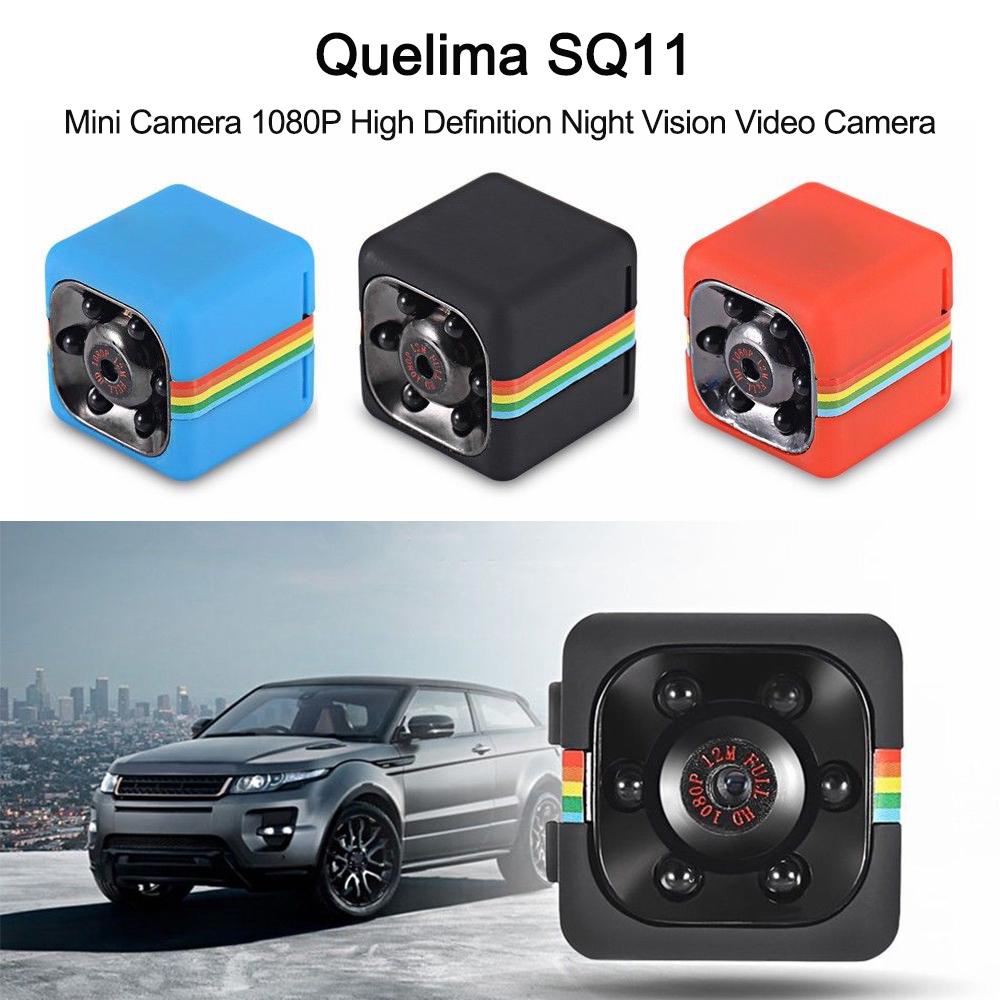 Buy Quelima SQ11 Mini Camera HD 1080P Sensor Night Vision Camcorder ...