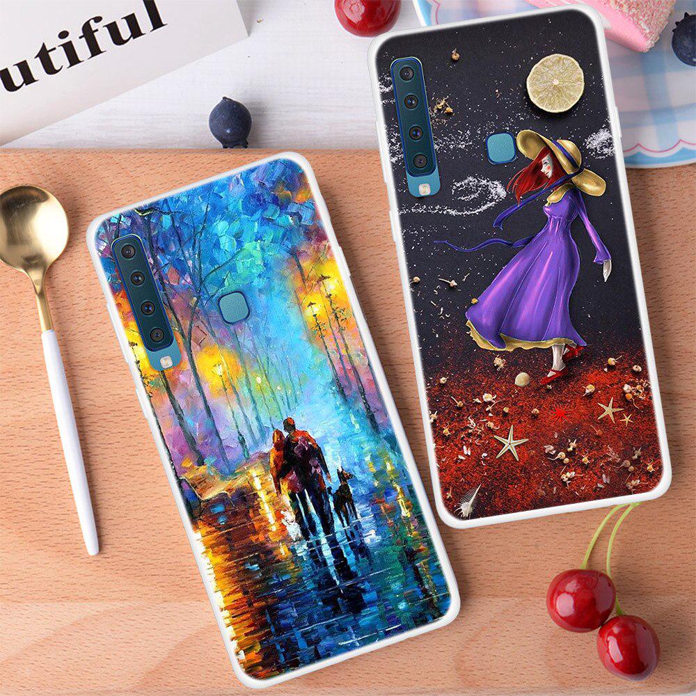 Buy For Samsung Galaxy A9 Case Cover Carton Soft Tpu Back Cover For ...