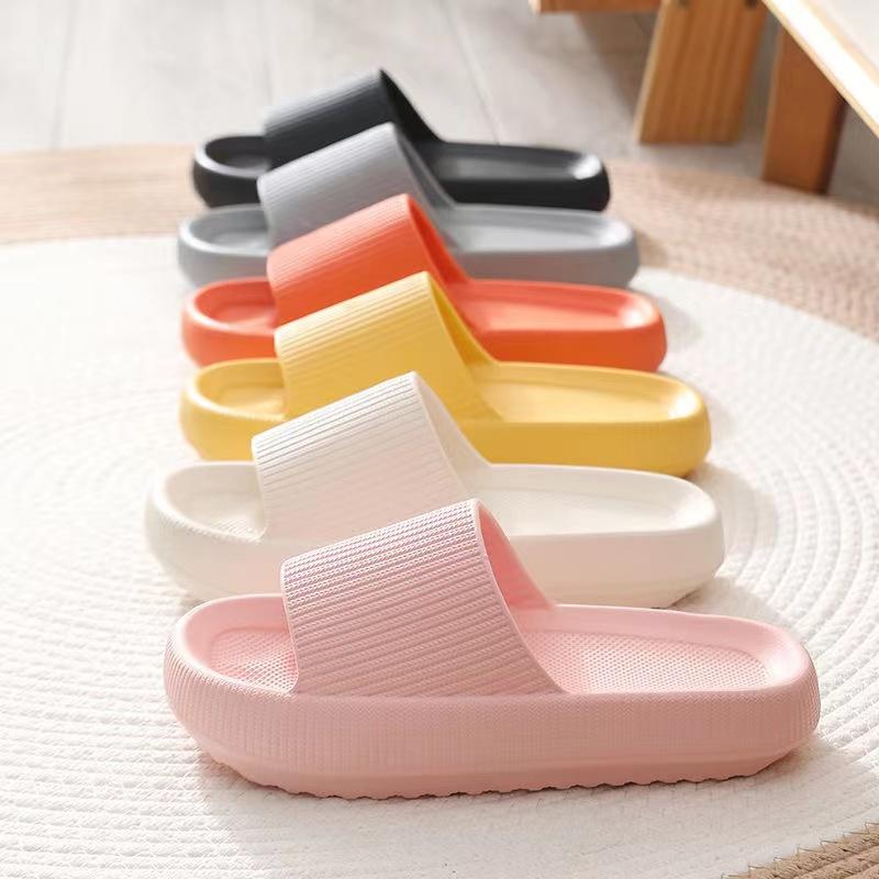 Buy Anti -Slip Slides Ladies Men 'S Home Slippers Summers Thick ...
