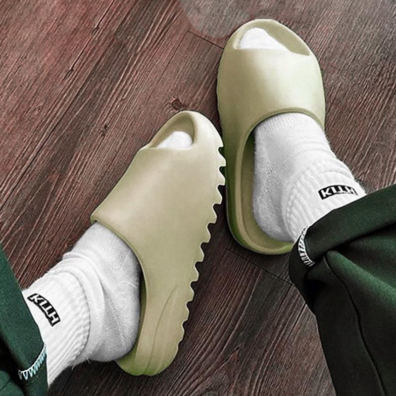 Buy Summer Slippers Men Women Indoor EVA 2021 high Soft Bottom Sandals ...