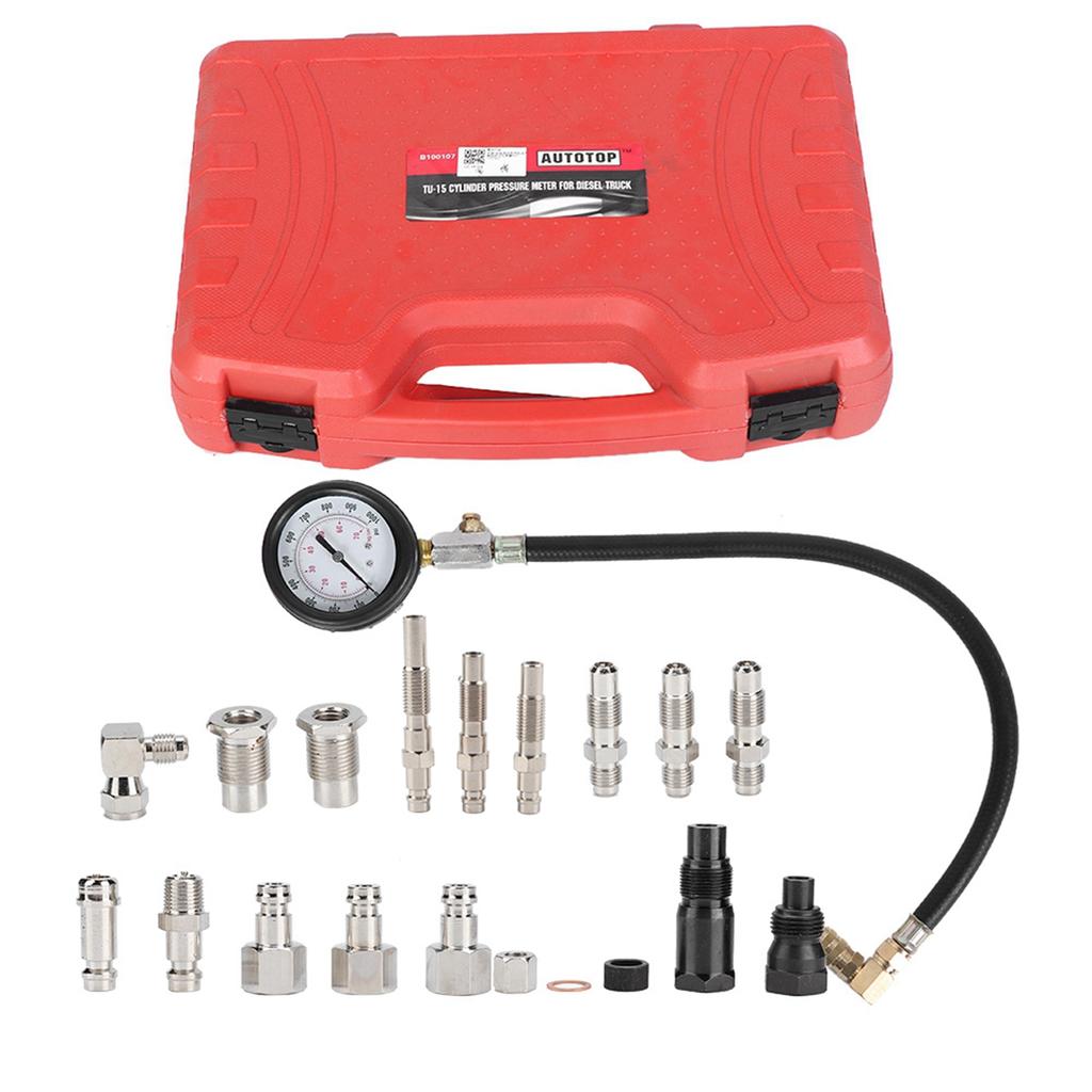 💰Köp billigt online Diesel Engine Cylinder Pressure Tester Gauge Kit 0 ...