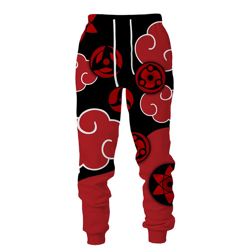 Cheap Men and Women Naruto 3D Drawstring Pants Casual Loose Elastic ...