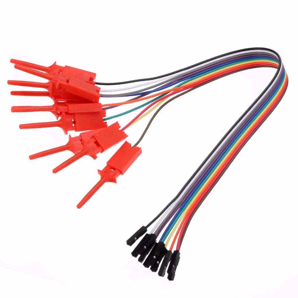 Dagu 10 in 1 Analyzer Test Clips High Efficiency Logic Analyzer Cable ...