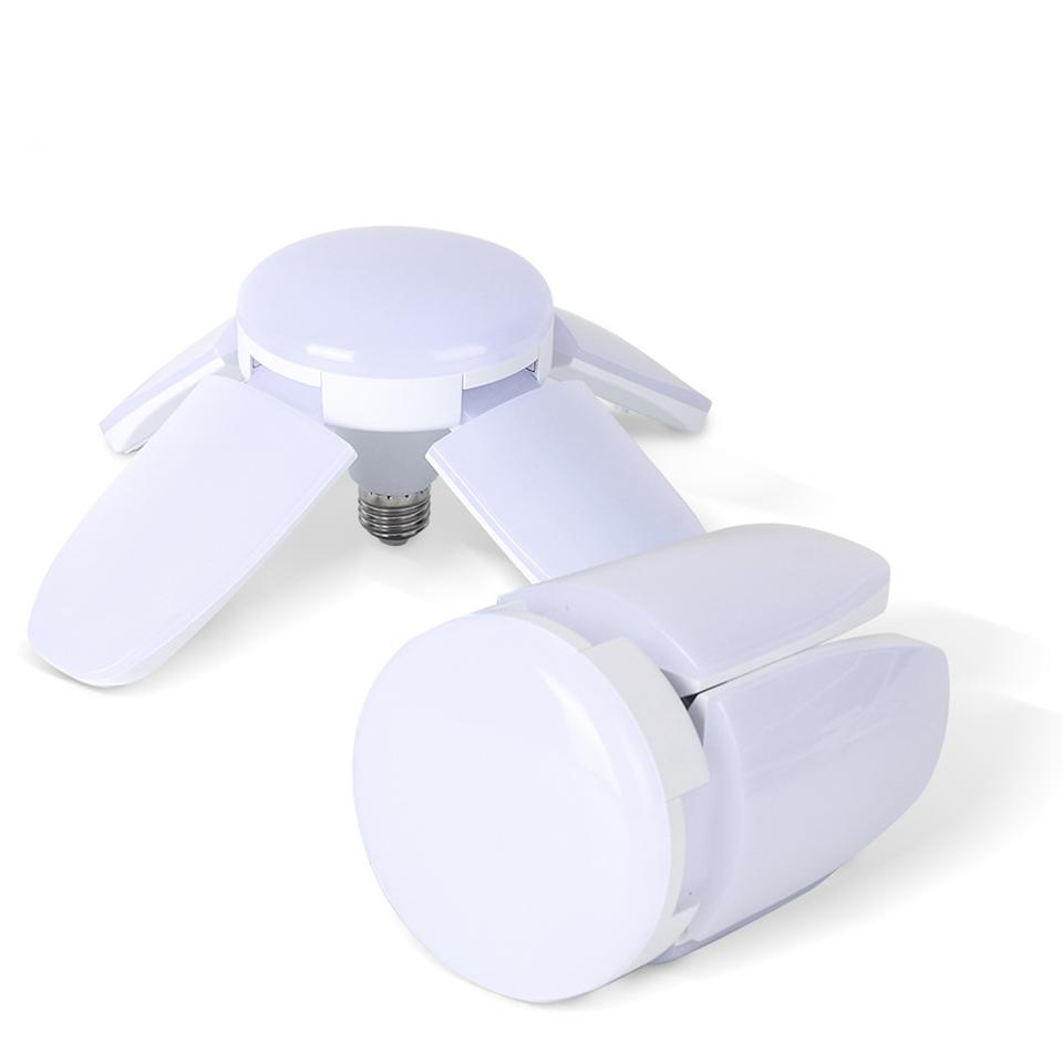 Buy LED Deformed Bulb 60W Bright Fan Leaf Bulb Living Room Study ...