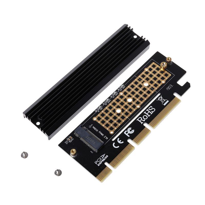 Satın alın PCI Express 3.0 x16 to PCIe-based NVMe and AHCI SSD Adapter ...