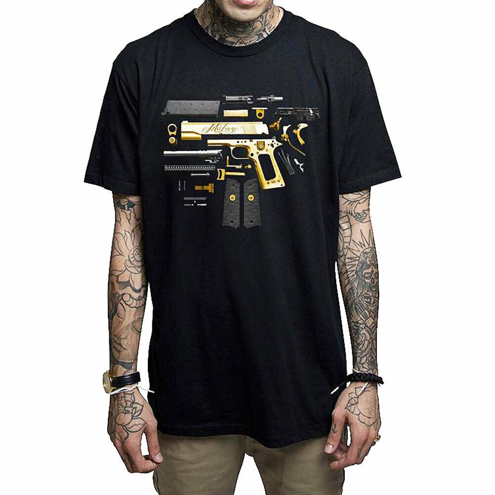 Buy Mafioso Mens Assembly Short Sleeve T Shirt Black Camisetas T Shirt ...