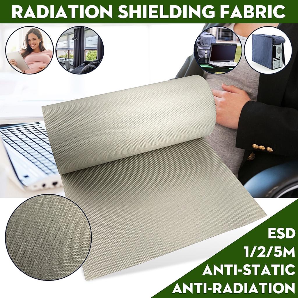 Buy Earthing EMF RF Anti Radiation Shielding Fabric Conductive ...