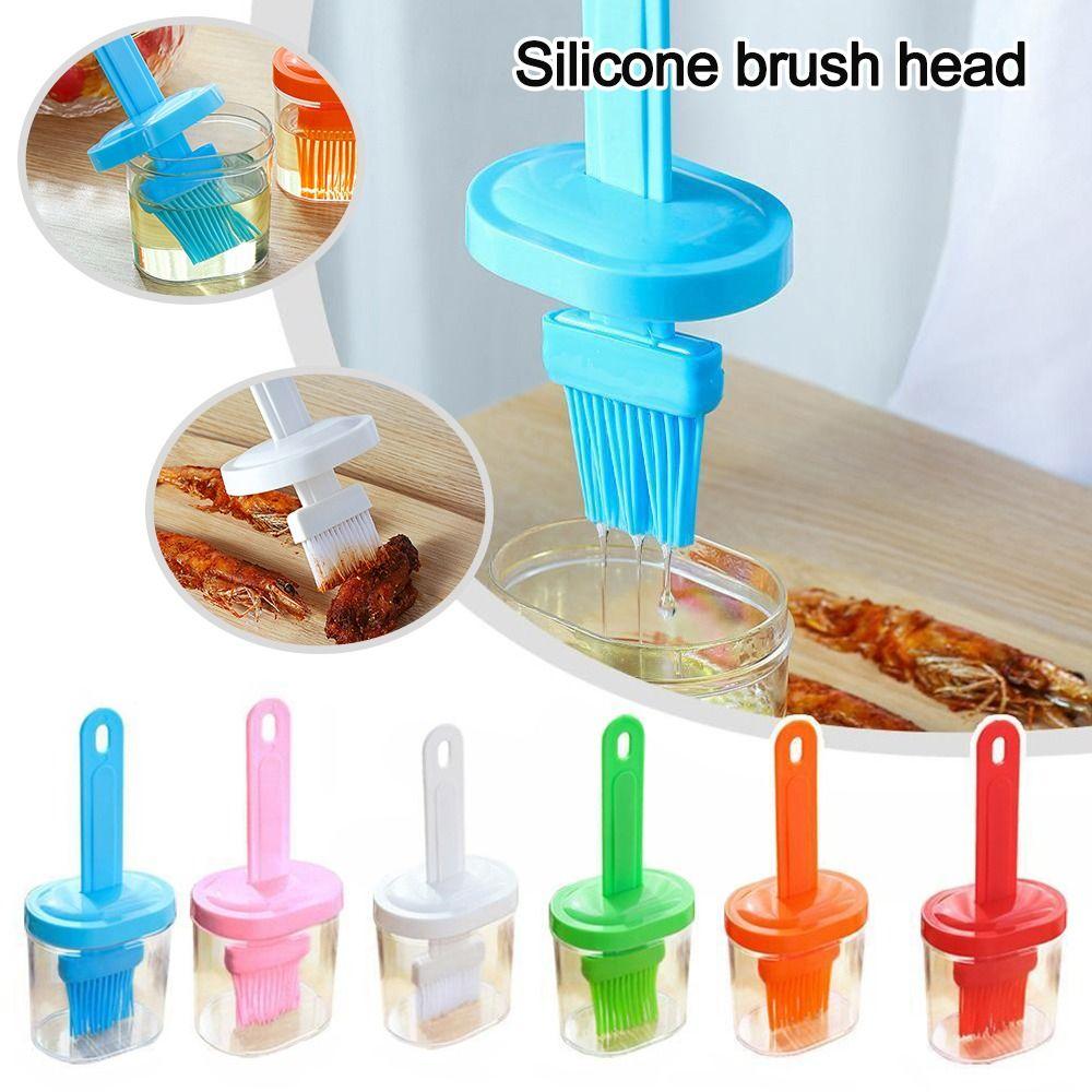 Cheap Temperature Resistant Silicone Oil Dispenser Pancake Brush ...