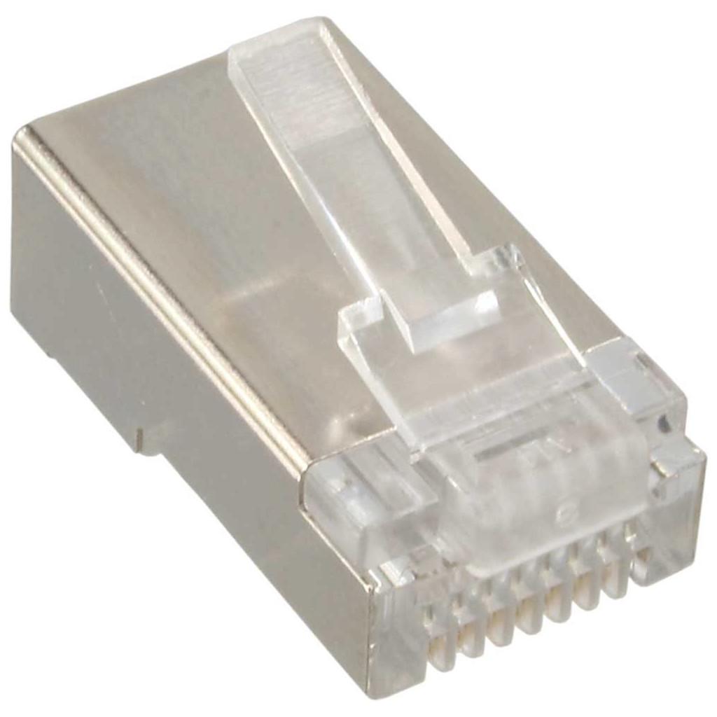 Buy InLine® Crimp RJ45 Connector for Rigid Cables / Installation Cables ...
