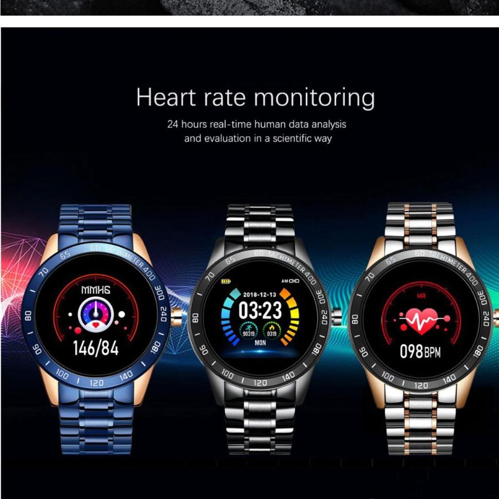 Buy Fashion Smart Watch Men Women Sport Fitness Tracker for Android Ios ...
