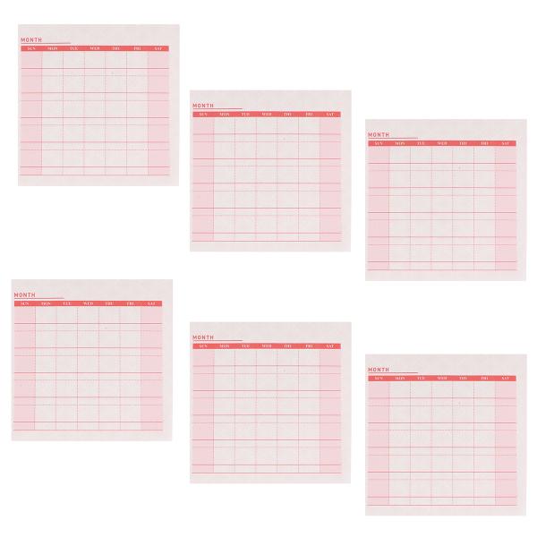 Buy 6pcs Notebook Simple Small Lightweight Convenient Portable ...