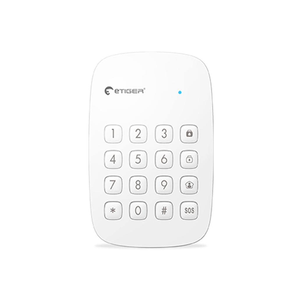 ESK1A 433MHz Wireless Alarm System Keypad for Remotely ArmDisarm Alarm ...