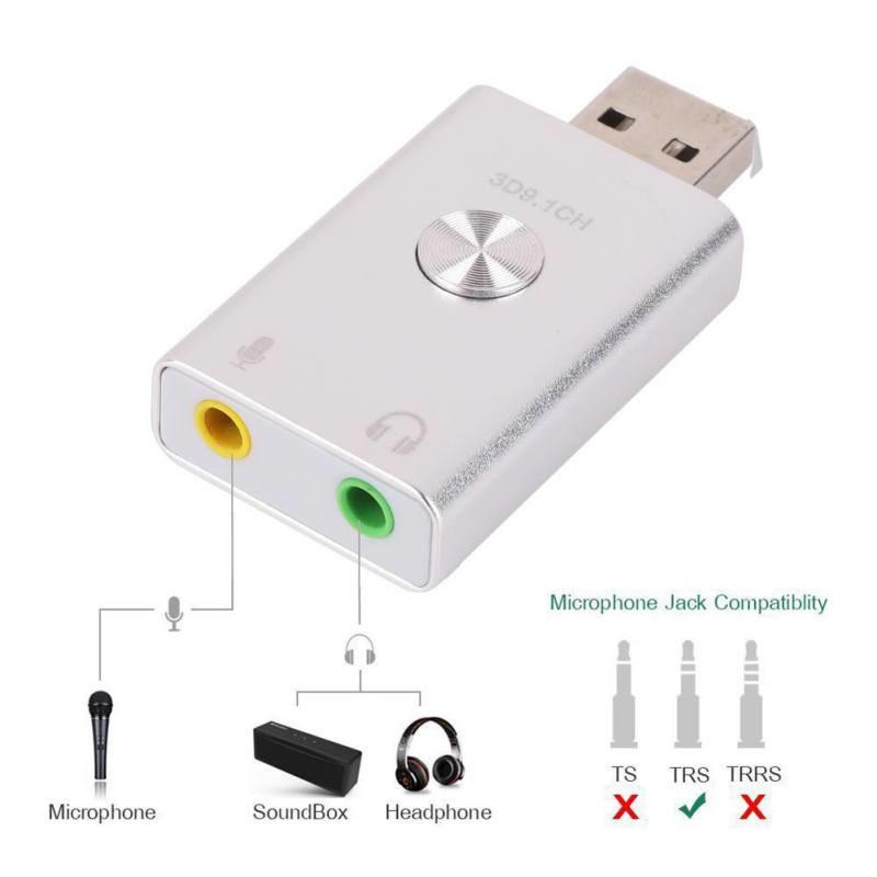 Buy USB 9.1 External Sound Card Adapter Plug-and-play Converter ...