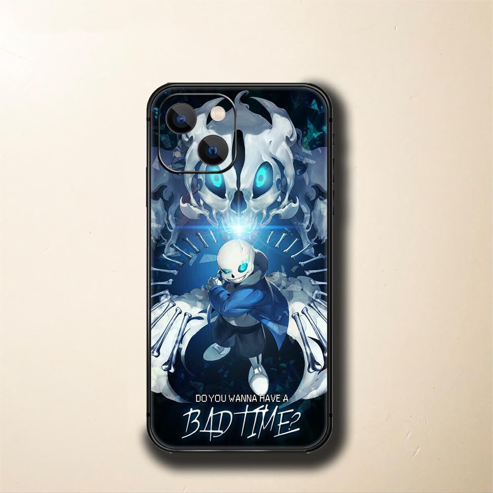 Undertale Bad Time Sans Game Phone Case Cover For IPhone Xiaomi Redmi ...