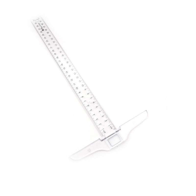 💰Kjøp 30cm Plastic Metric T Square Double Side Ruler Measuring Tool ...