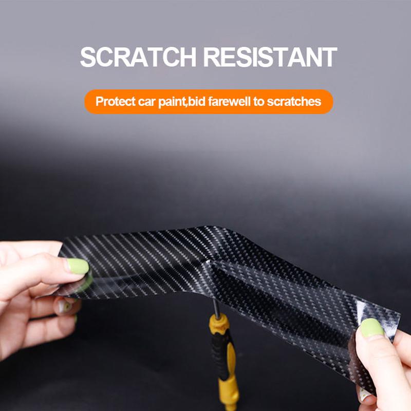 Buy 3M/10M Auto Bumper Decals Wrap 5D Carbon Fiber Car Stickers Door ...