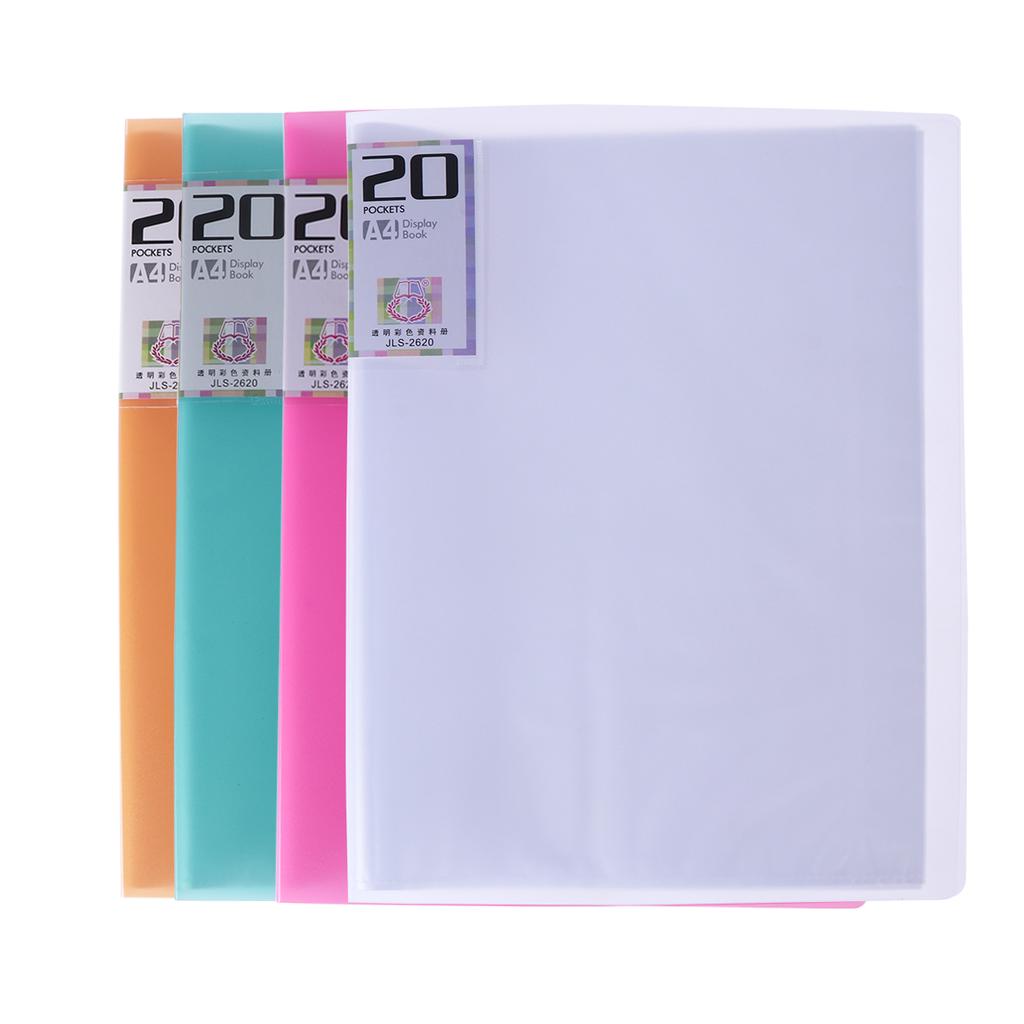 Buy 1pcs Information Booklet Durable Insert A4 Creative 20 Pages Test ...