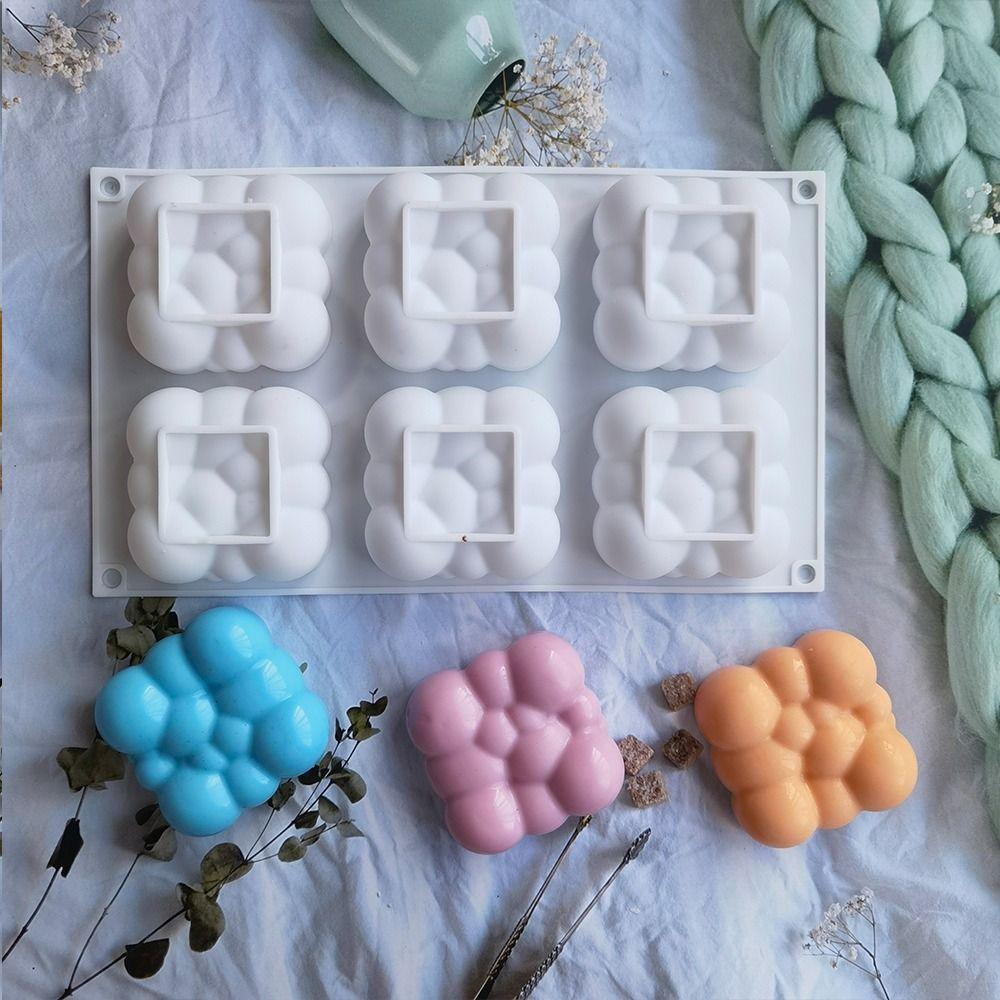 Silicone Bakeware Dessert Creative Cloud Shape Mousse Mold Silicone Mould Cake Tool Chocolate ...