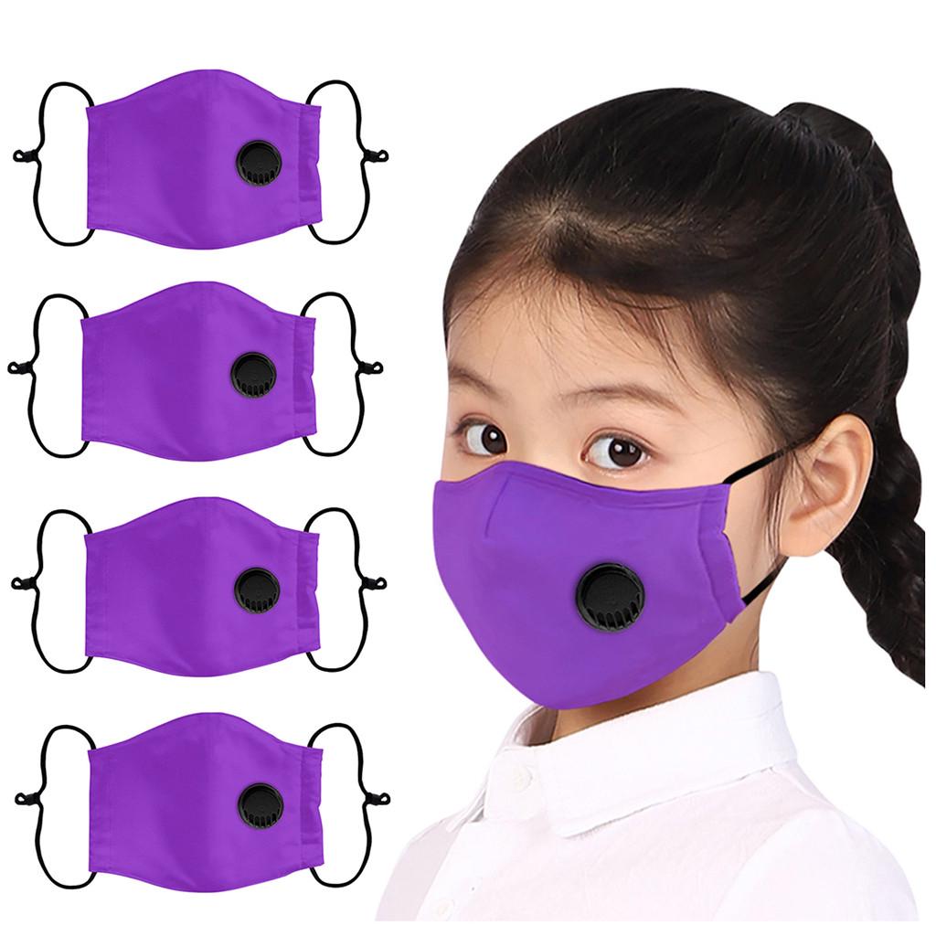 Buy [FAY] 4PCS Kids' Mask Washable Reusable Pollution Respirator Cover ...