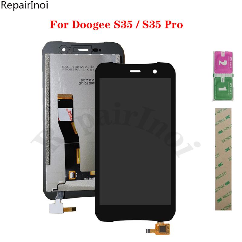Buy For S35 S35Pro Full LCD Screen For Doogee S35 Pro LCD Display Touch Screen Digitizer ...