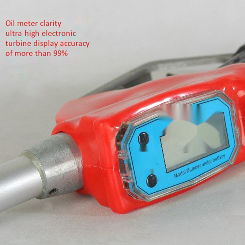 Buy Car Refueling Tool Flow Meter Fuel Gauge Nozzle Digital Fuel ...