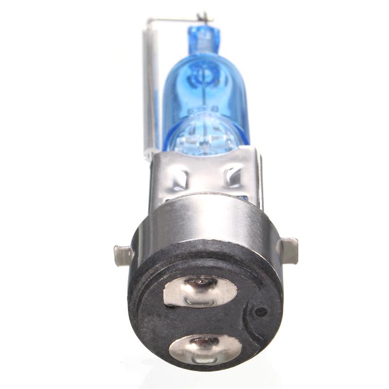 Buy BA20D 50W Motorcycle Socket White Headlight Bulb Headlamp Halogen ...
