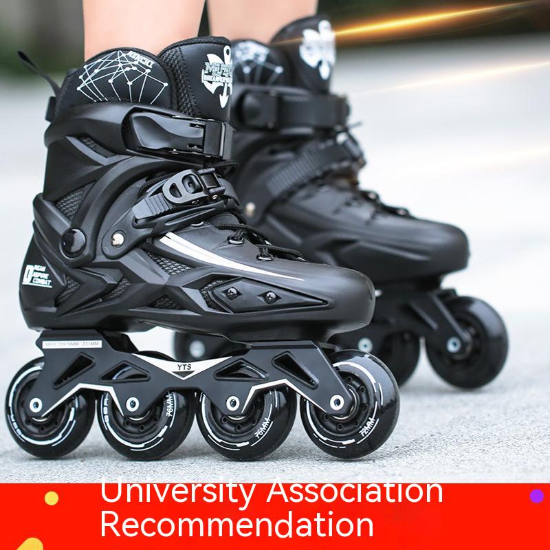 Roller Skates Adult Roller Skates Men And Women Inline Wheel Flat ...