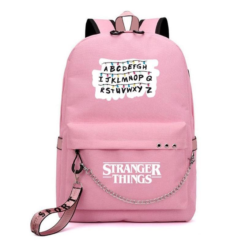 Buy Stranger Things Backpack School Teen Boy Girl Student Waterproof ...