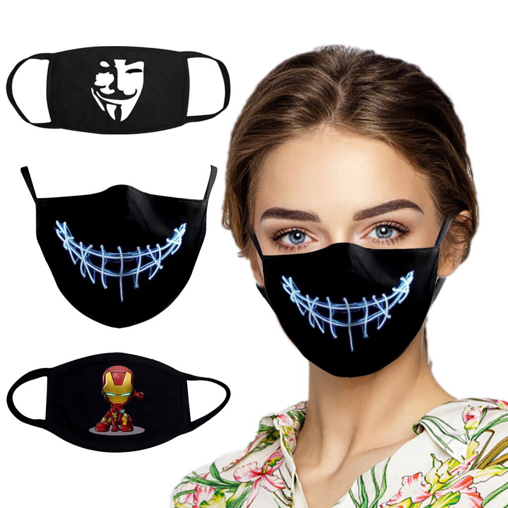 Buy [BD12] 1PCS Cloth Polyester Washable Anti- Reusable Mouth Face ...