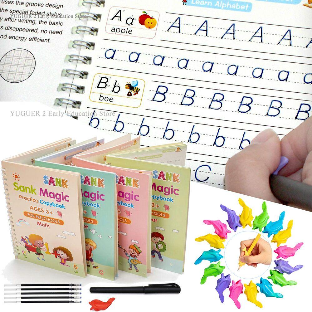 Buy 27 Pcs/Set Sank Magic Practice Copybook Free Kids Books Handwriting ...