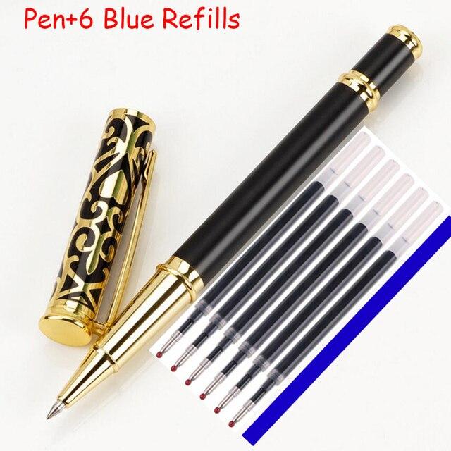Buy Fashion Design Full Metal Brand Roller Ballpoint Pen Business Men ...