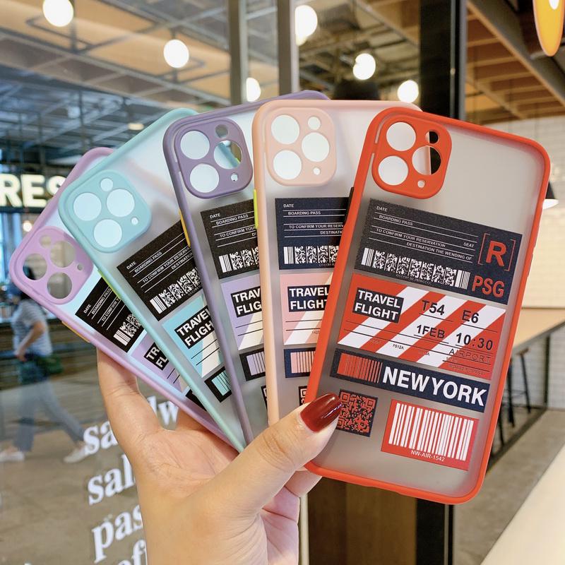 Buy Luxury Candy Clear Stamp Label Barcode Phone Case Cover For Iphone ...