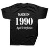 Buy Made In 1990 T Shirt Birthday Gifts For Men Vintage 31Th Limited ...