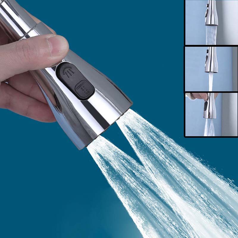 Buy Pull Out Kitchen Sink Faucet Water Tap Spray Head Replacement ...