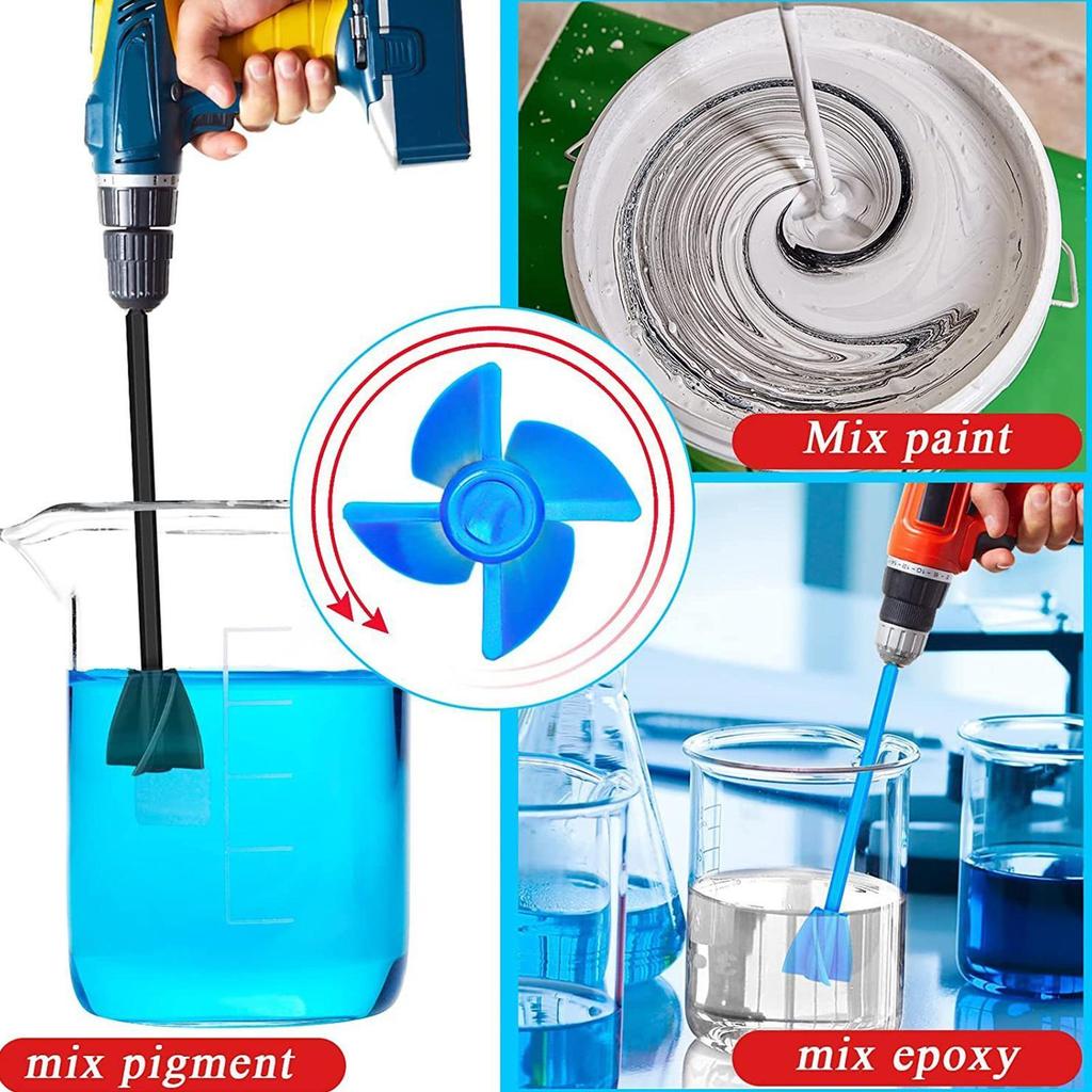 Cheap Paint Mixer|Fast-Mixing And Strong Drill Attachment Resin Mixer ...