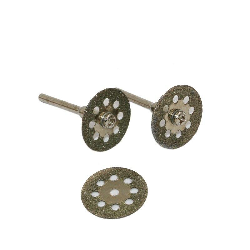 Buy 10Pcs 22mm Mini Sharp Diamond Cut Off Rotary Tool Cutting Disc ...