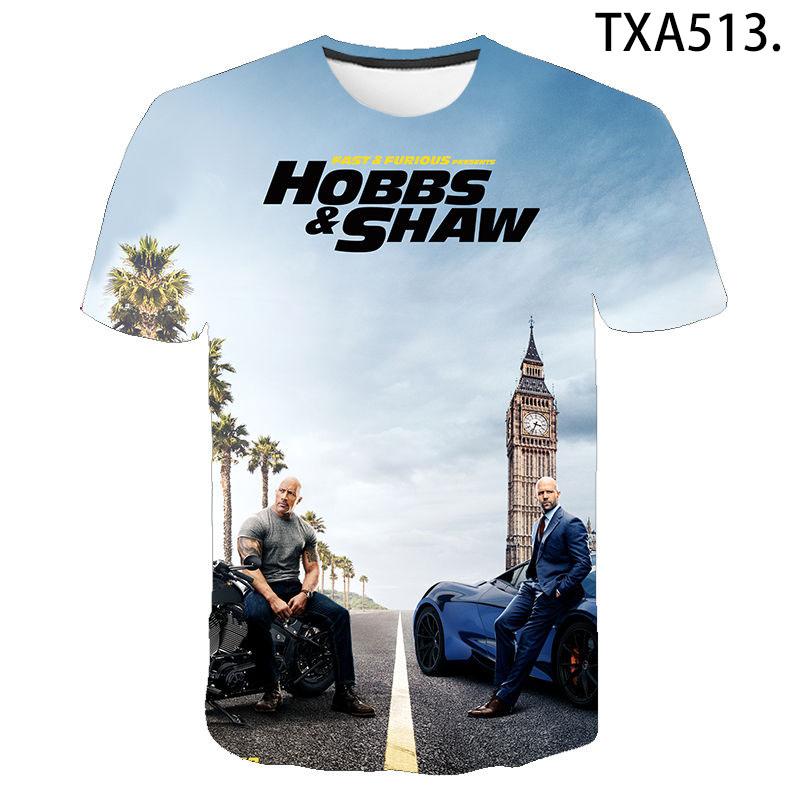 💰Köp billigt online 3d Print Fast &Furious T -Shirt Men Women Children Summer Fashion Casual ...