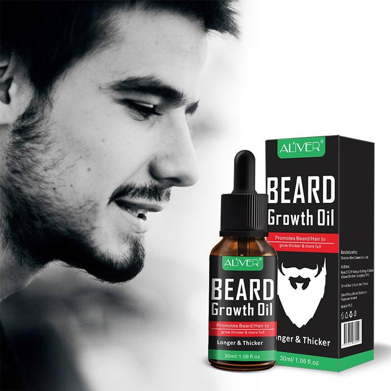 Buy 30ml Men Beard Growth Liquid Maintenance Beard Growth Essential Oil ...