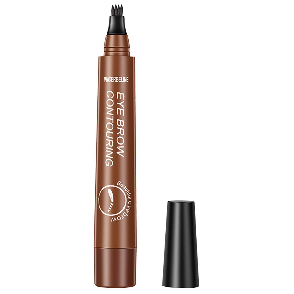 Buy Four-Forked Long Lasting Water Eyebrow Pencil Natural Anti-Sweat ...