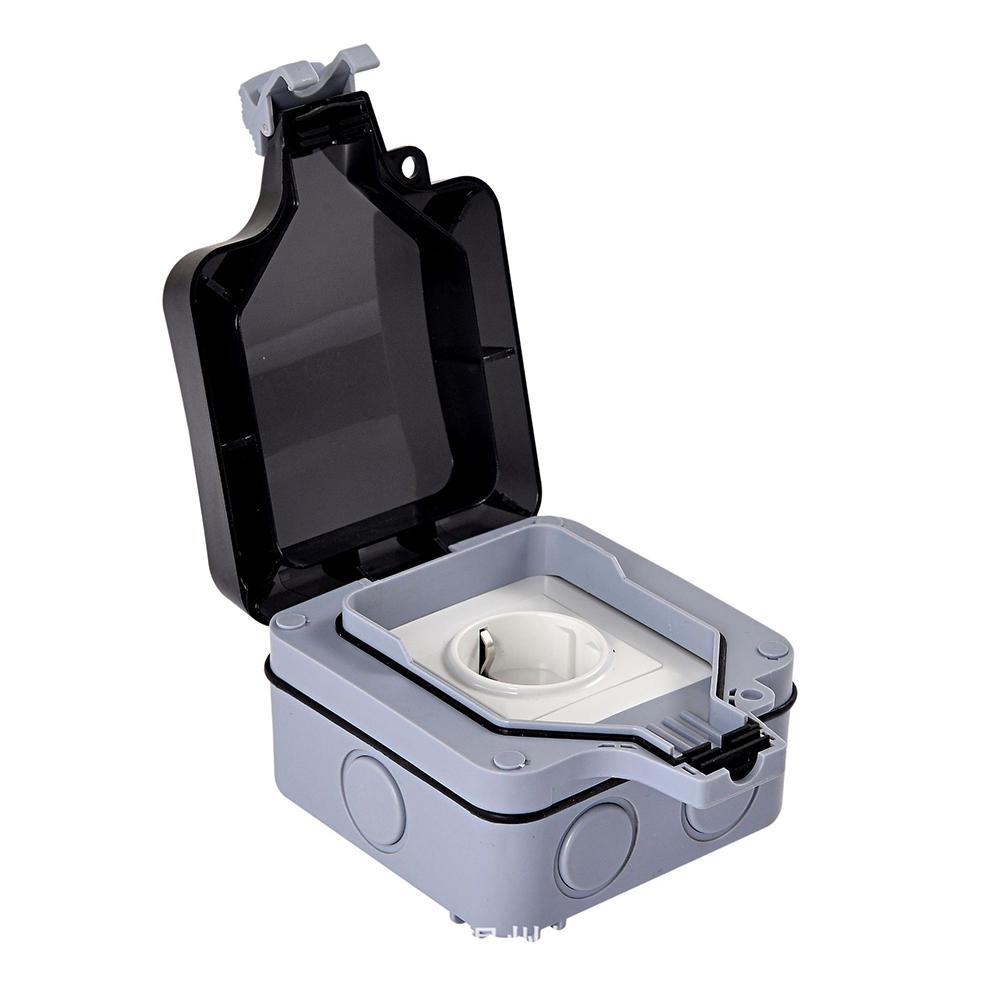 Buy EU Plug 16A Outdoor Wall Switch Socket IP66 Waterproof &Dust Proof ...