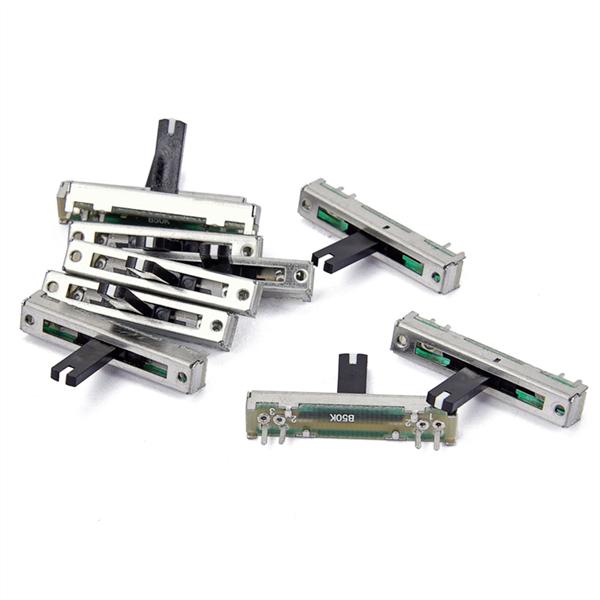Buy 10 Pcs B50K 45mm Slide Potentionmeter Resistor Module Mono 50K Ohm ...