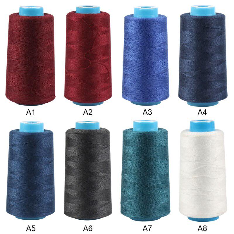 Buy High Tenacity Cotton Machine Embroidery Sewing Threads Hand Sewing ...