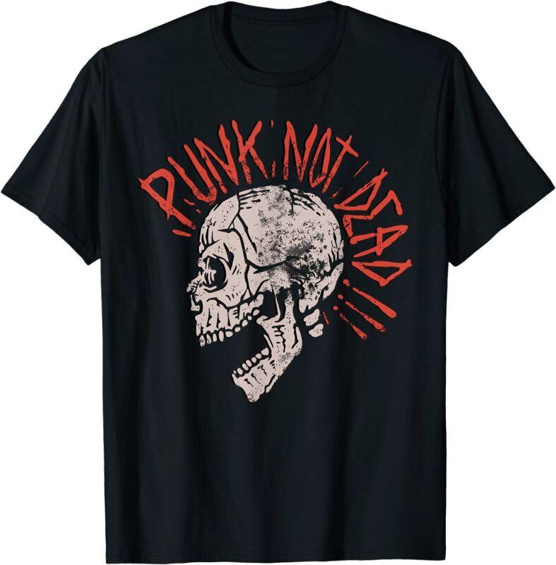 Buy New LIMITED Punks Not Dead Vintage Grunge T Soft Women Soft T-shirt ...