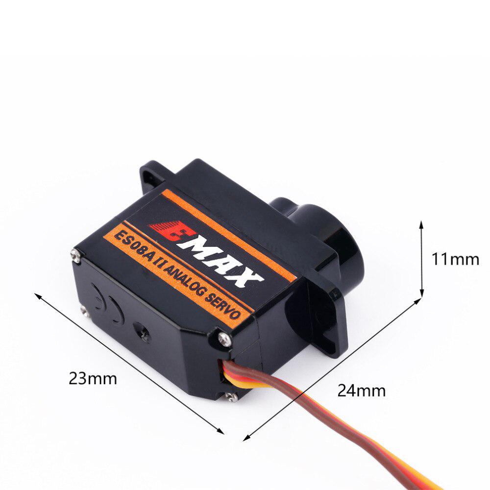 Buy EMax ES08A II High Sensitive Mini Sub Micro Analog Servo 9g for RC ...